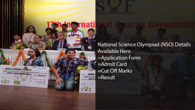 NSO 2025 - Application Form, Eligibility, Syllabus, Exam Dates Available