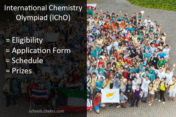 57th IChO 2025 - Olympiad Application Form, Eligibility, Dates Available