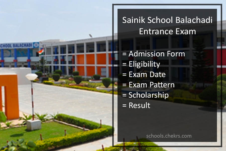 Sainik School Balachadi Entrance Exam Dates 2023-25 - Check Complete ...