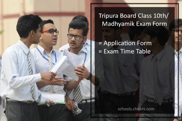 TBSE Madhyamik Exam Form 2025 Tripura 10th Registration/Application Dates