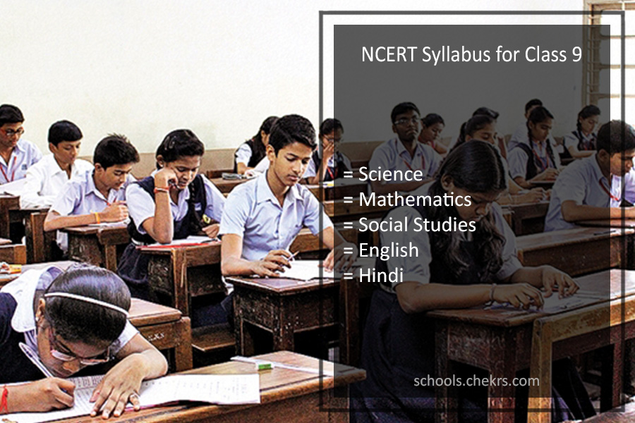 NCERT Syllabus For Class 9 Science Maths SST Hindi English Pdf