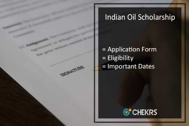 Indian Oil (IOCL) Scholarship 2025-26 | Application Form, Eligibility ...