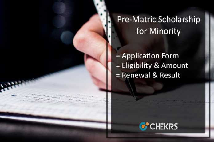 Pre Matric Scholarship 2024-25 Minority Application Form, Apply Online ...