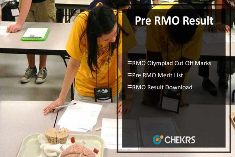 RMO Result 2023 - IAPT RMO Results/ Cut Off, Download Pdf