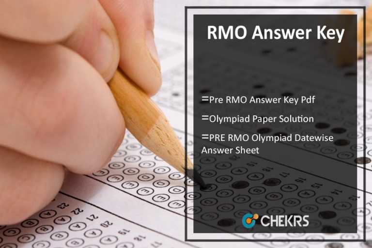 RMO Answer Key 2023 RMO Olympiad Exam Paper Solution RMO Answer Key 2023 RMO Olympiad Exam Paper Solution