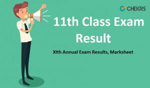11th Class Exam Result 2024 - XIth Annual Exam Results, Marksheet