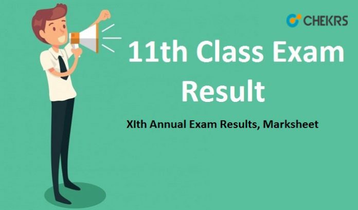 11th Class Exam Result 2024 - XIth Annual Exam Results, Marksheet
