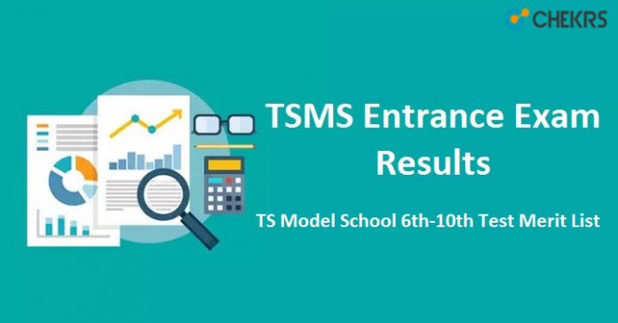 TSMS Entrance Exam Results 2025 TS Model School Class 6th-10th Test ...