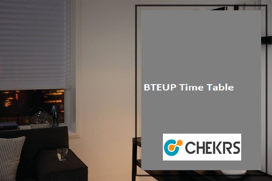 BTEUP Time Table 2025 Diploma/ Polytechnic 2/4/6 Sem Exam Date/ Scheme