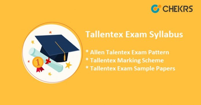 Tallentex 2025 Exam Syllabus - Allen Talent Hunt Exam Pattern/ Question ...