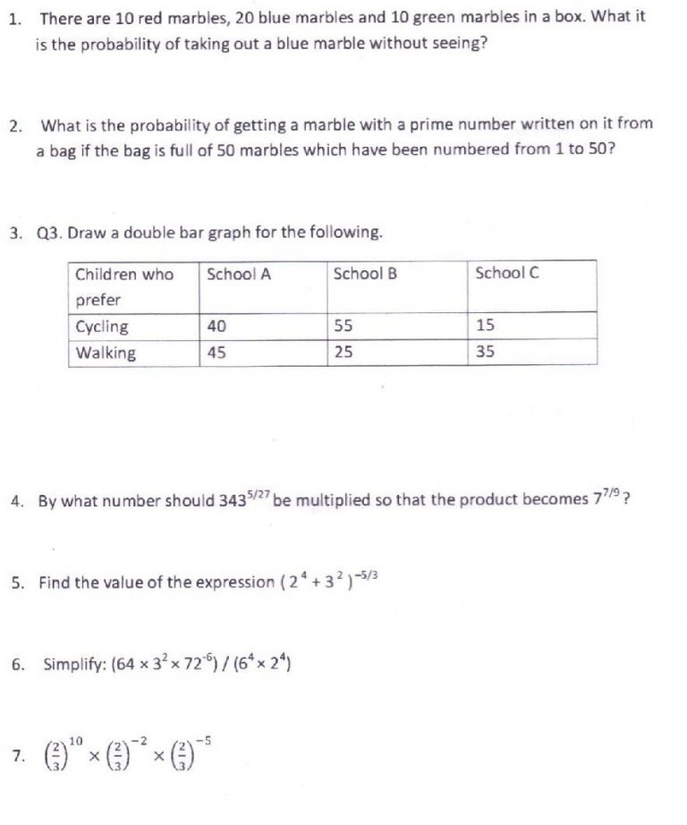 8th Class Question Paper 2024 Sample Model Papers Download