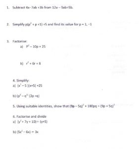 8th Class Question Paper 2025 : Sample/ Model Papers Download