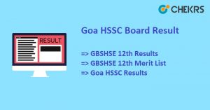 Goa Board HSSC Result 2024 - GBSHSE 12th Class Exam Results/ Merit List