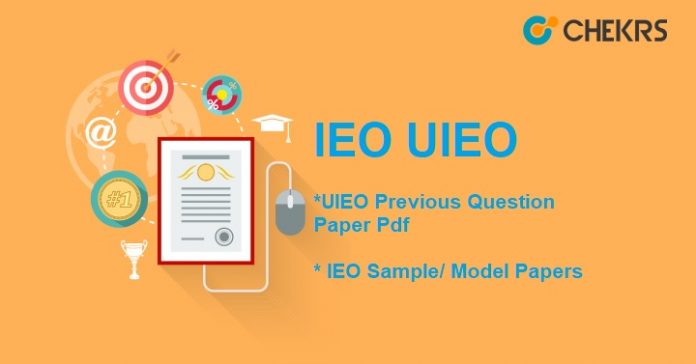 IEO Sample/ Model Papers 2025 - UIEO Previous Year Question Paper Pdf