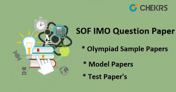 IMO 2025 Question Paper - SOF IMO Sample/ Model Test Papers, Pdf