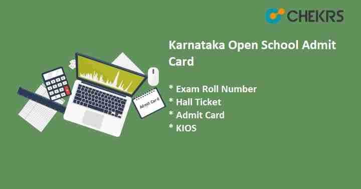 Karnataka Open School Admit Card 2024 - SSLC/ 2nd PUC Roll Number, Exam ...