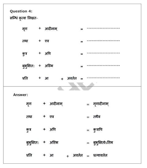 NCERT Solution Class 8 Sanskrit Chapter 5 : धमे धमनं पापे पुण्यम्