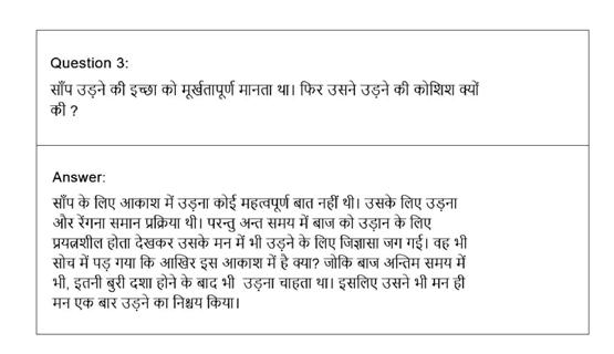 NCERT Solutions for Class 8 Hindi Chapter 17 : Baaj Aur Saanp (बाज और साँप)