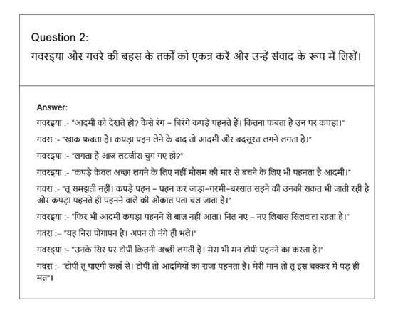 NCERT Solutions for Class 8 Hindi Chapter 18 : Topi (टोपी)