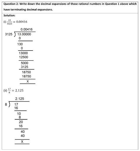 NCERT Solutions Class 10 Maths Chapter 1 - Real Numbers | Pdf Available