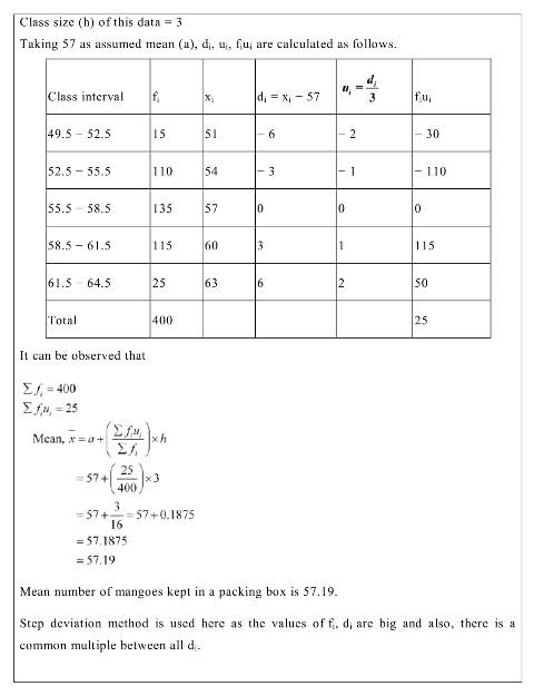 NCERT Solutions Class 10 Maths Chapter 14 - Statistics | Pdf Available