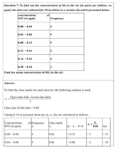 NCERT Solutions Class 10 Maths Chapter 14 - Statistics | Pdf Available