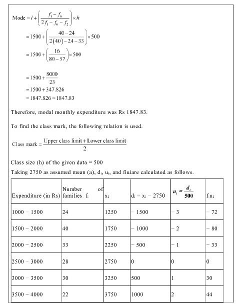NCERT Solutions Class 10 Maths Chapter 14 - Statistics | Pdf Available