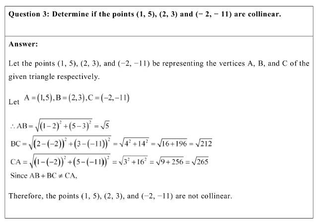 NCERT Solutions Class 10 Maths Chapter 7 - Coordinate Geometry | Pdf ...