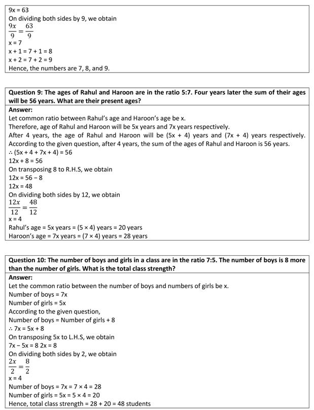 NCERT Solutions Class 8 Maths Chapter 2 - Exercise 2.2 (Linear ...