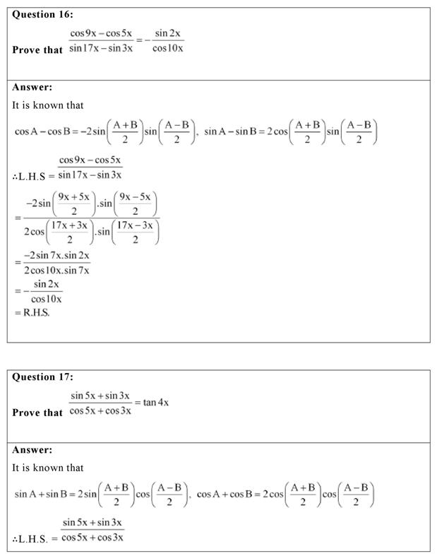 [Pdf] NCERT Solutions for Class 11 Maths Chapter 3 - Exercise 3.3 ...