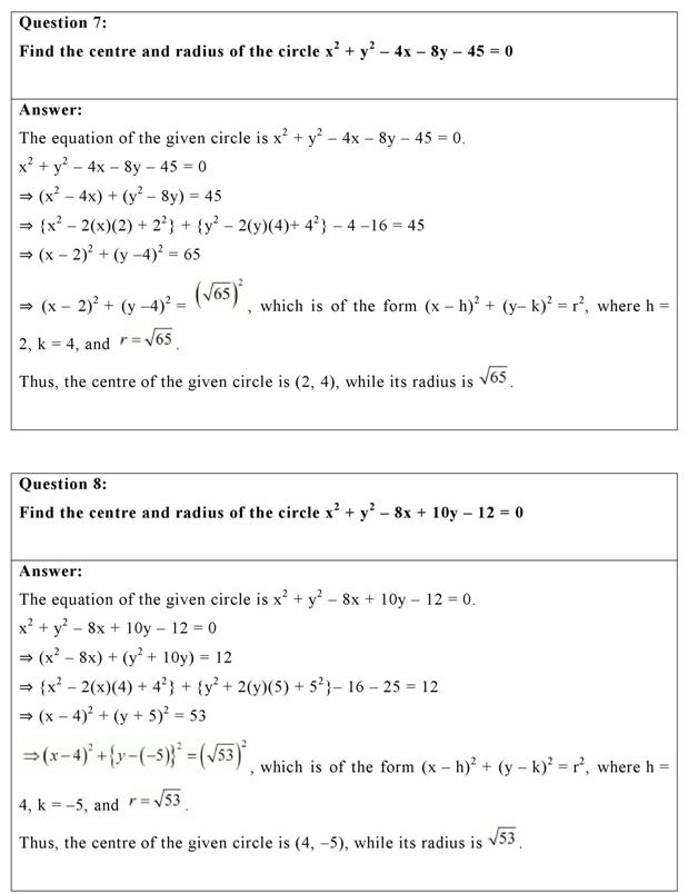 NCERT Solutions for Class 11 Maths Chapter 11 - Exercise 11.1 (Updated) Pdf