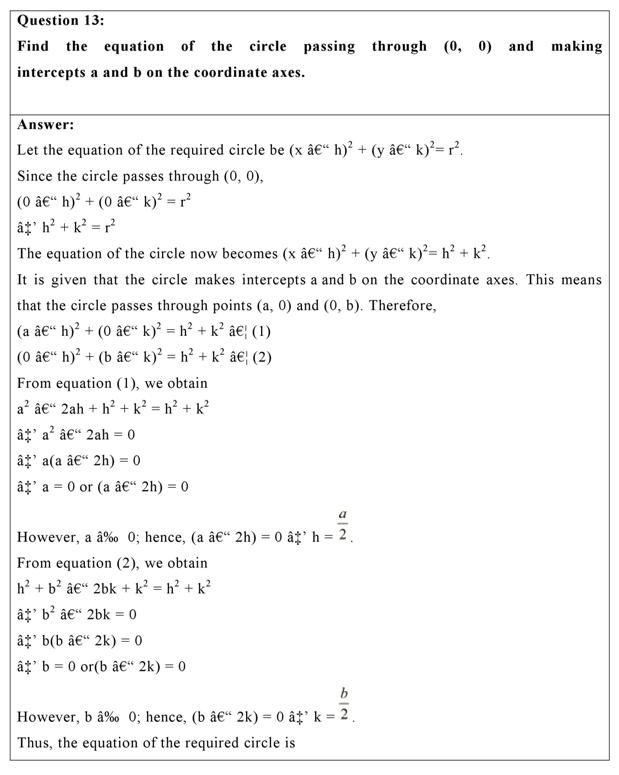 NCERT Solutions for Class 11 Maths Chapter 11 - Exercise 11.1 (Updated) Pdf