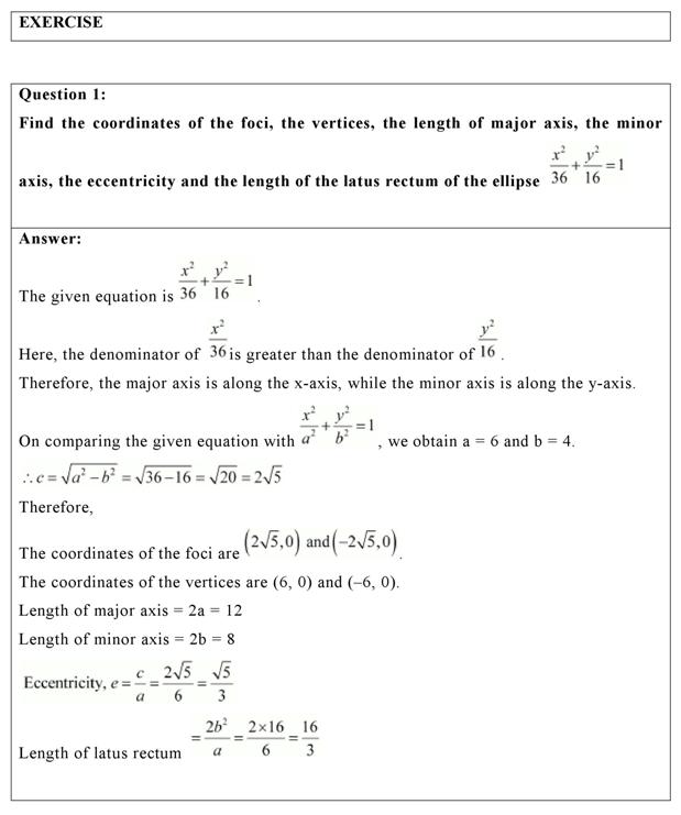 NCERT Solutions for Class 11 Maths Chapter 11 - Exercise 11.3 (Updated) Pdf