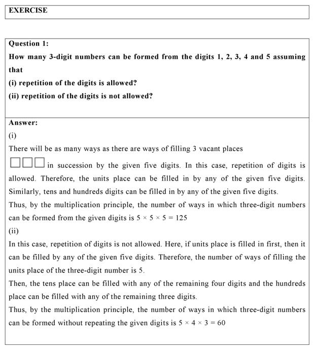 NCERT Solutions for Class 11 Maths Chapter 7 - Exercise 7.1 (Updated) Pdf
