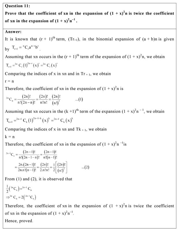 NCERT Solutions for Class 11 Maths Chapter 8 - Exercise 8.2 (Updated) Pdf