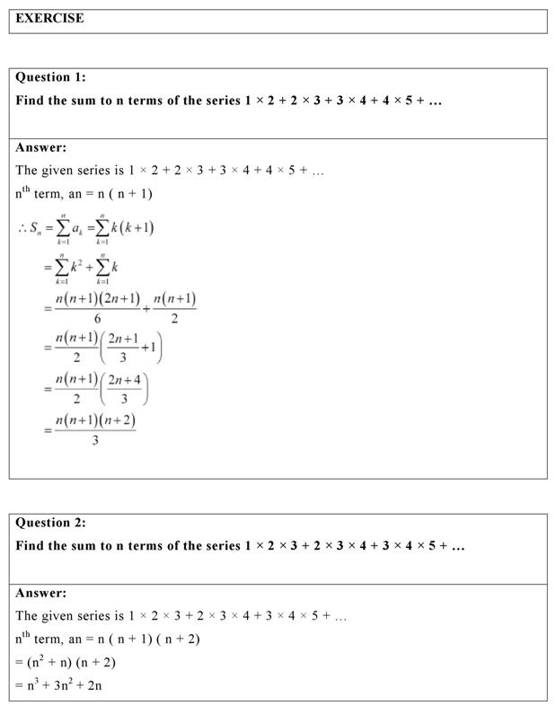 NCERT Solutions for Class 11 Maths Chapter 9 - Exercise 9.4 (Updated) Pdf