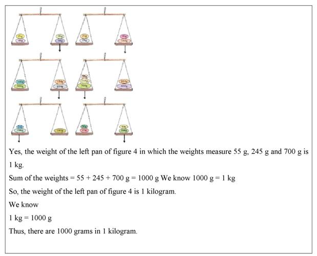 Free Download NCERT Solutions for Class 4 Maths Chapter 12 - How Heavy ...