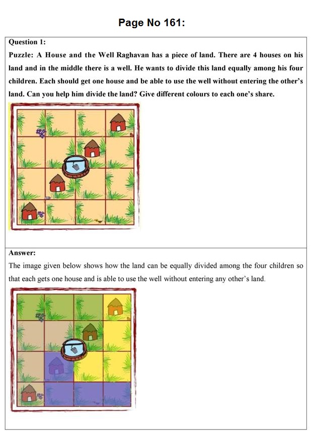 Free Download NCERT Solutions for Class 4 Maths Chapter 13 - Fields and ...