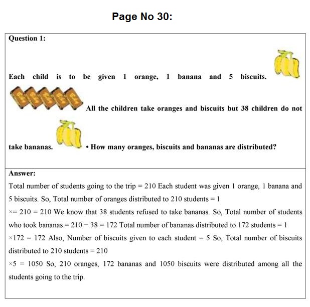 Free Download NCERT Solutions for Class 4 Maths Chapter 3 - A Trip to ...