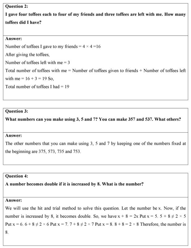 Free Download NCERT Solutions for Class 4 Maths Chapter 3 - A Trip to ...