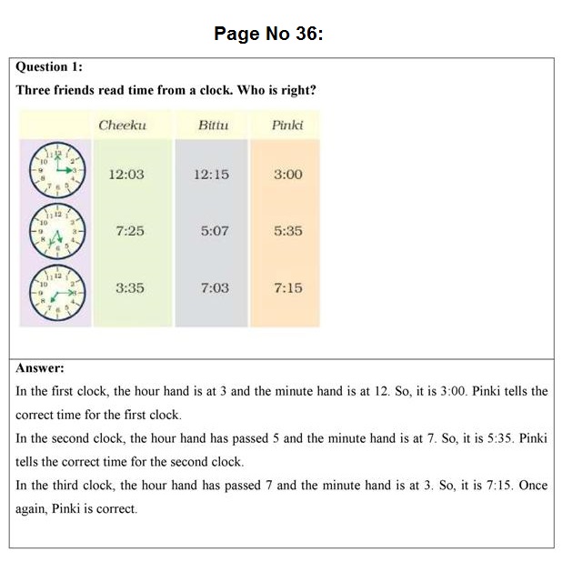Free Download NCERT Solutions for Class 4 Maths Chapter 4 - Tick-Tick ...