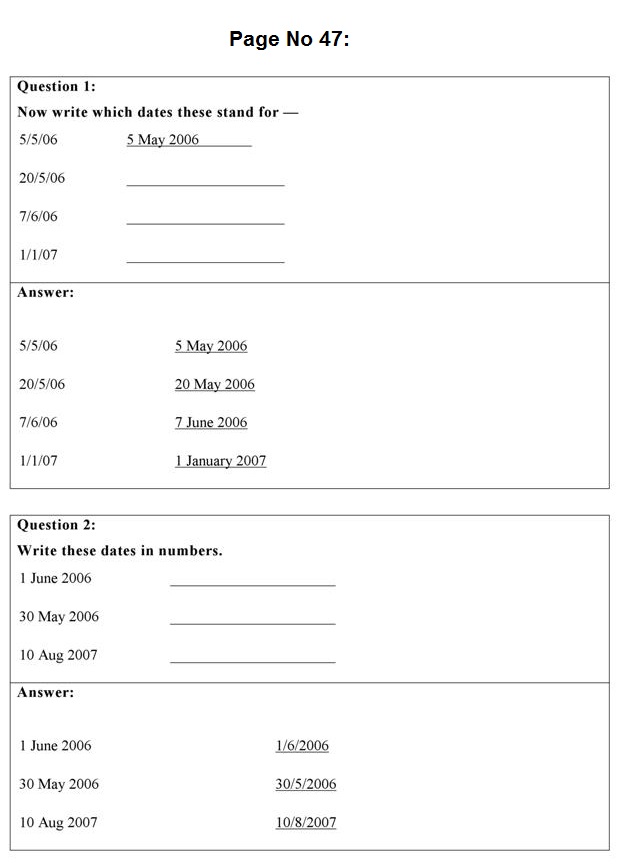 Free Download NCERT Solutions for Class 4 Maths Chapter 4 - Tick-Tick ...
