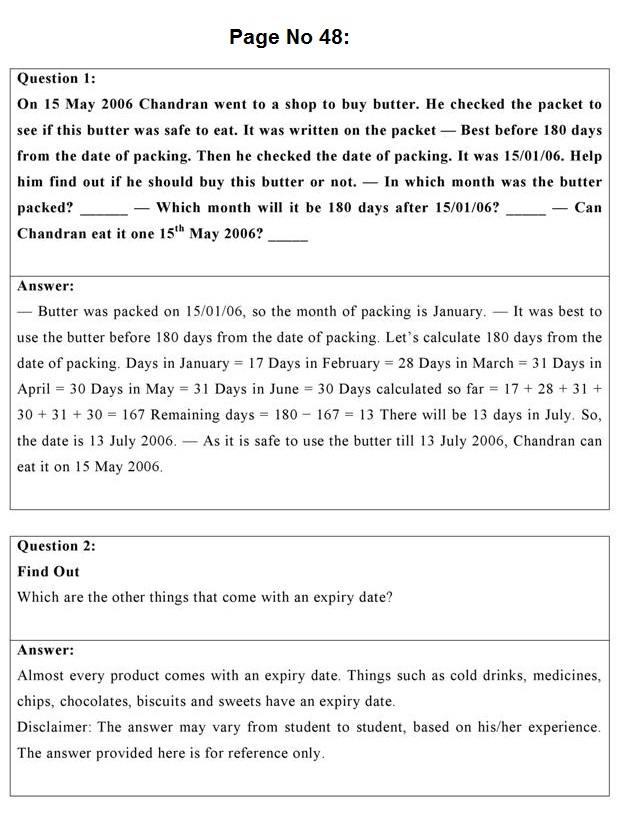 Free Download NCERT Solutions for Class 4 Maths Chapter 4 - Tick-Tick ...
