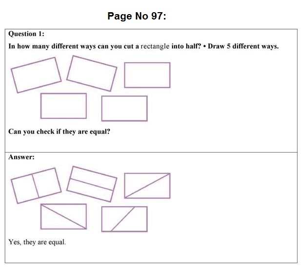 Free Download NCERT Solutions for Class 4 Maths Chapter 9 - Halves and ...