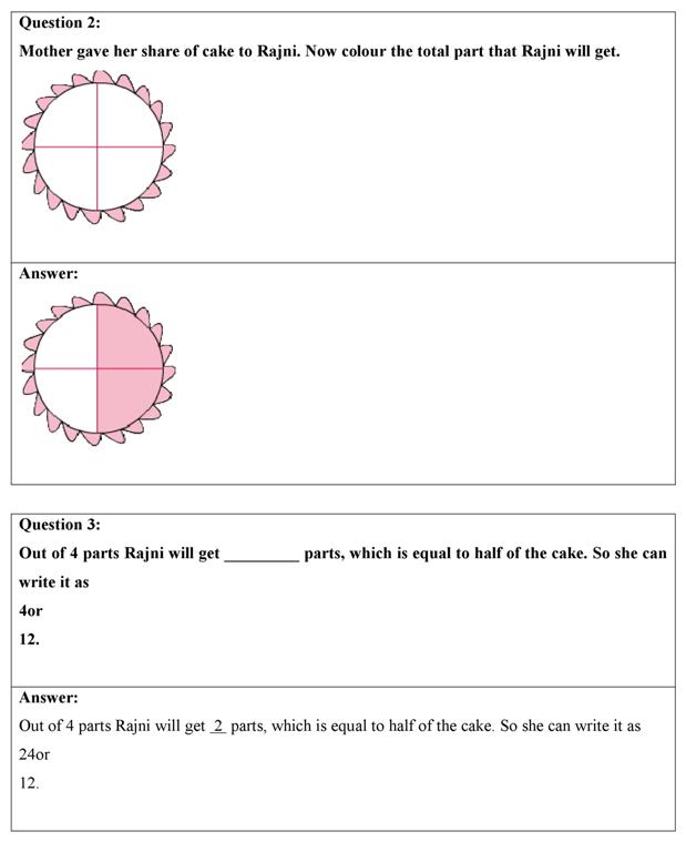 Free Download NCERT Solutions for Class 4 Maths Chapter 9 - Halves and ...
