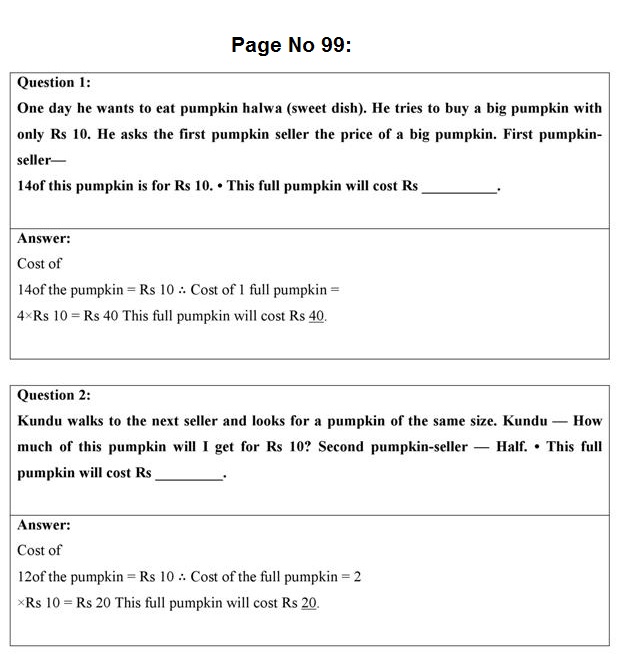 Free Download NCERT Solutions for Class 4 Maths Chapter 9 - Halves and ...
