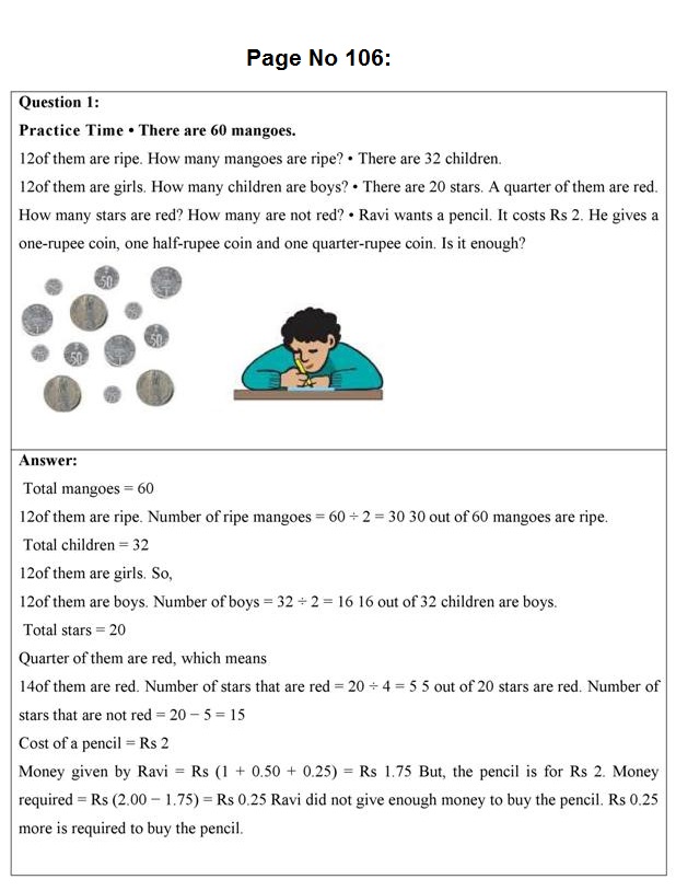 Free Download NCERT Solutions for Class 4 Maths Chapter 9 - Halves and ...