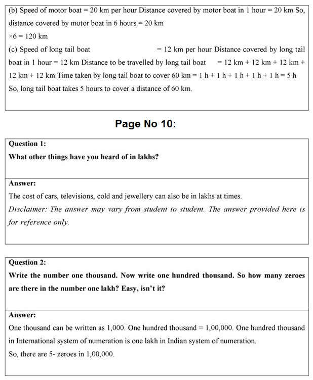 Download NCERT Solutions for Class 5 Maths Chapter 1 - The Fish Tale