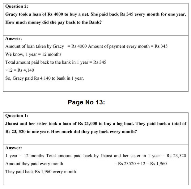 Download NCERT Solutions for Class 5 Maths Chapter 1 - The Fish Tale