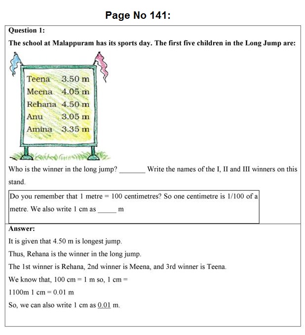 Download NCERT Solutions for Class 5 Maths Chapter 10 - Tenths and ...